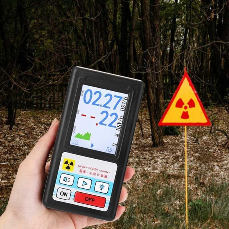 Geiger Counter Nuclear Radiation Personal Dosimeter X-ray Beta Gamma ...
