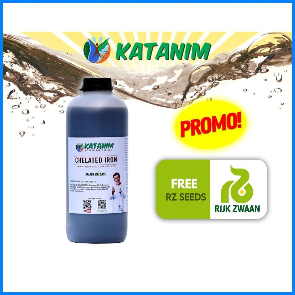 Iron 1 Liter Chelated by Katanim (Smart Release)--Formulated and ...