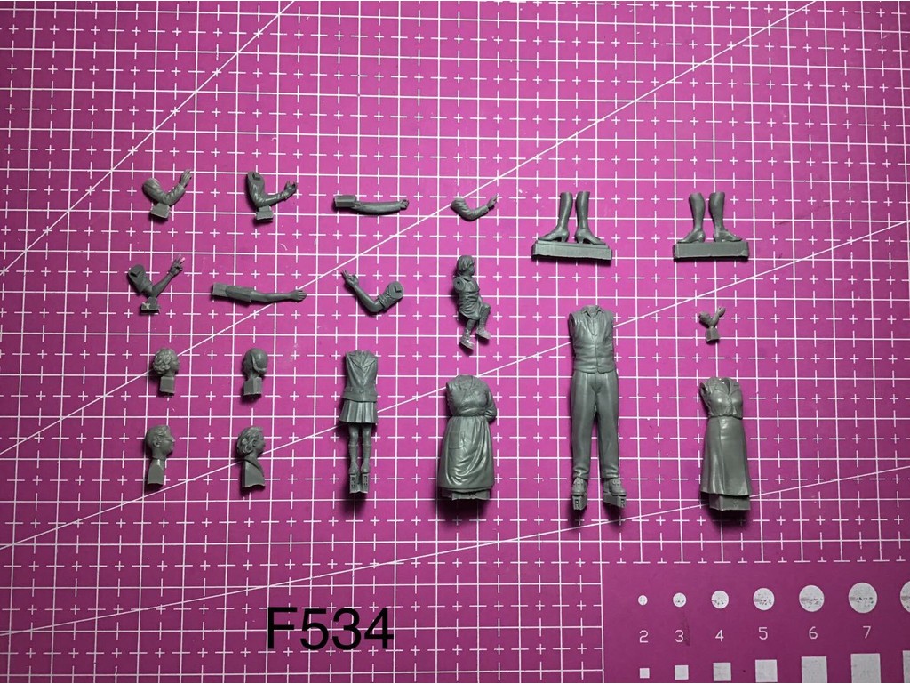 A1 (^ _ -) (^ _ -) 1/35 The war has ended with the resin model white mold F534 | Shopee Philippines