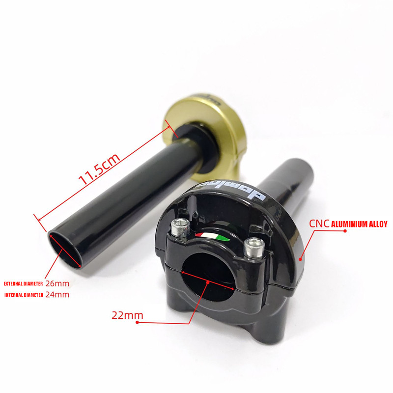 Domino Quick Throttle Universal Heavy Duty Aluminum Alloy Motorcycle ...