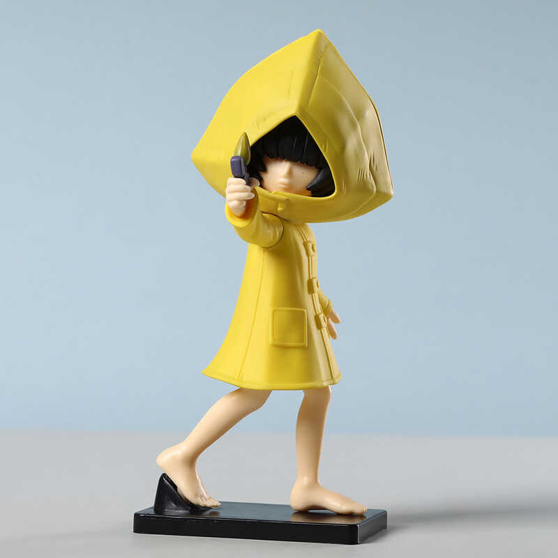 Hot Game Little Nightmares Six Mono Figure Doll PVC Desktop Toy Model ...