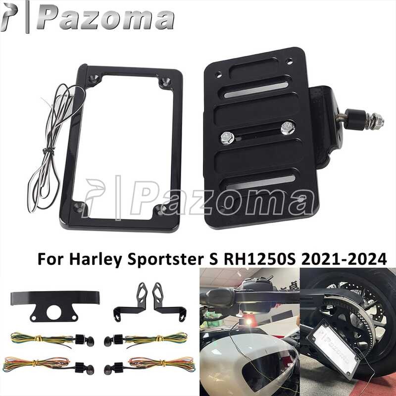 Side License Plate For Harley Sportster S Rh1250 Motorcycle ...
