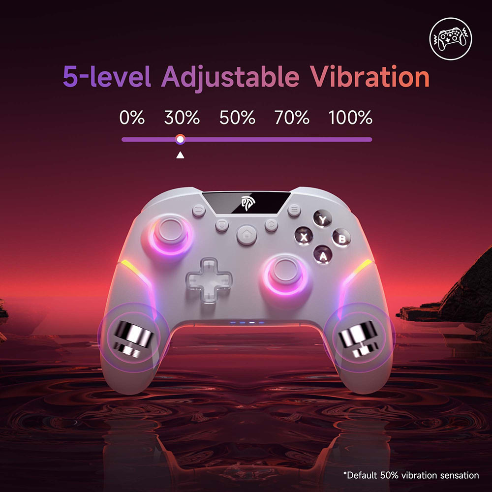 EasySMX X20 Wireless Gamepad Mechanical Gaming Controller Compatible ...