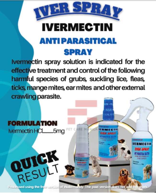 COD IVER 2024 SPRAY laban galis, pulgas garapata (Ivermectin Spray anti ...