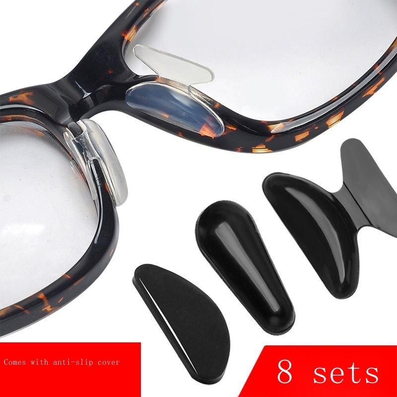 Glasses silicone nose pads, nose pads, pressure mark reduction, non ...