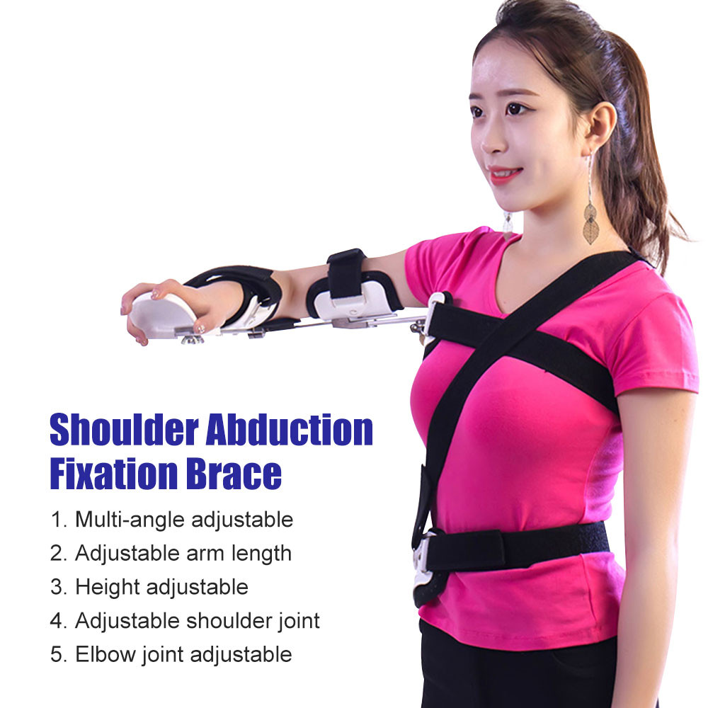 Shoulder Joint Fixator Support Brace Adjustable Shoulder Abduction ...