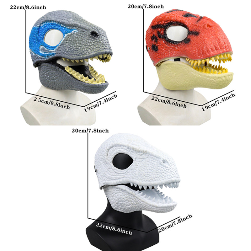 Prehistoric Dinosaur Mask For Kids Adults Boy Cosplay Costume Party ...