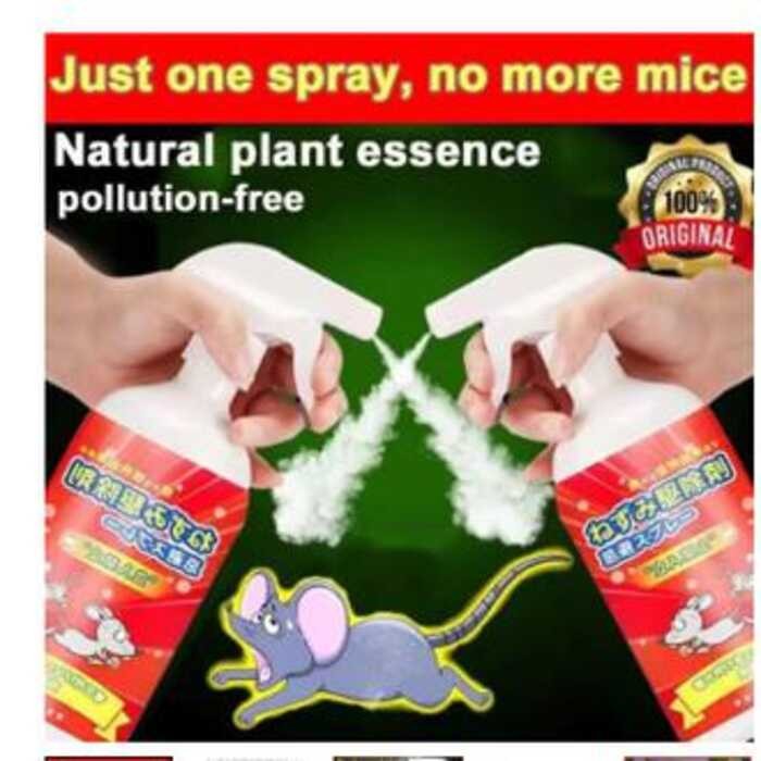 500Ml Killer Rat Repellant Pest Spray/ Repel Mice Roaches Mosquitoes ...