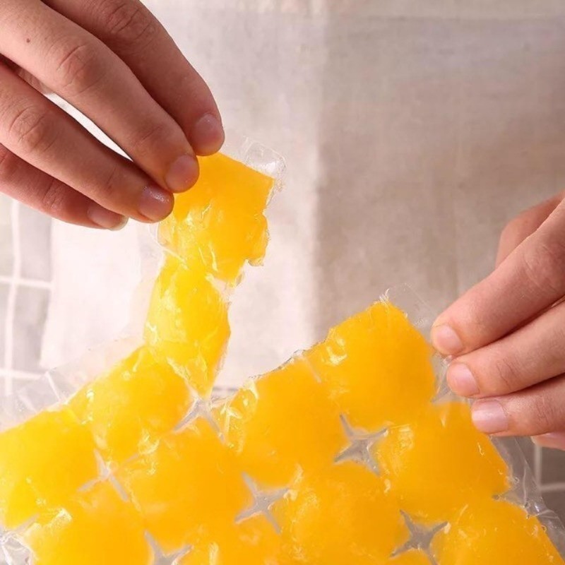 50pcs Disposable Ice Pack Freezer Ice Pack Self-sealed Make Edible ...