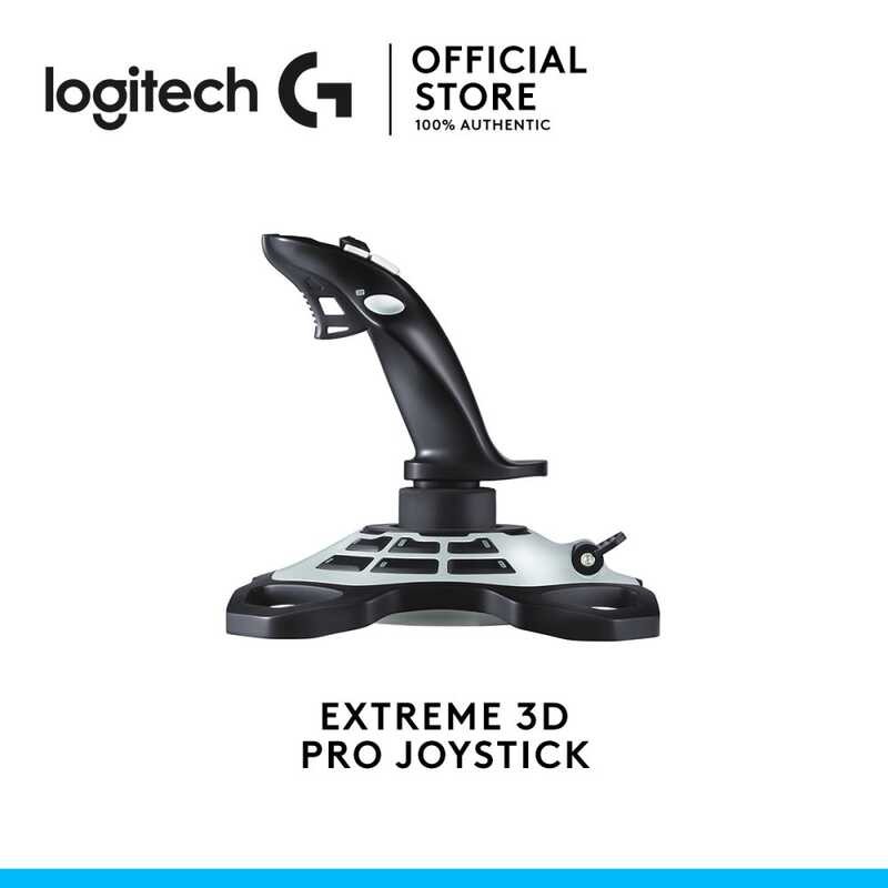 Logitech Extreme 3D Pro Joystick, 12 Programmable Buttons, 8-Way Hat ...
