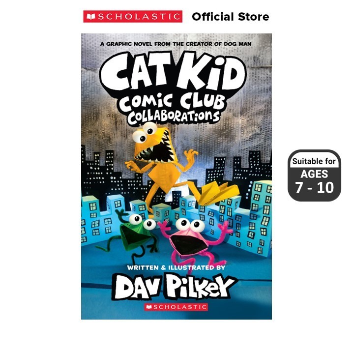 Scholastic: Cat Kid Comic Club #04: Collaborations (ISBN: 9789813387171 ...