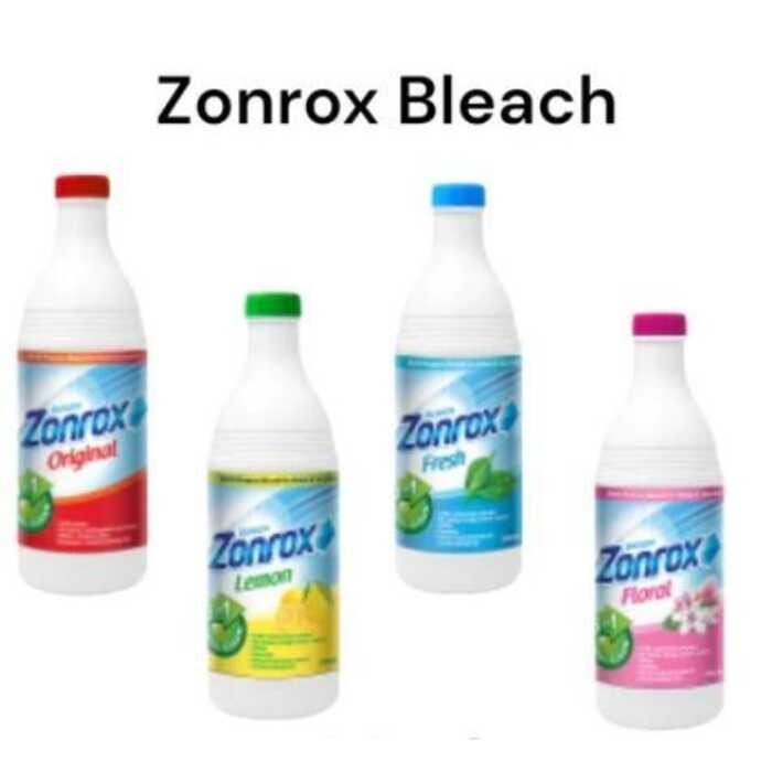 Zonrox Bleach Disinfectant - Fresh / Lemon / Original / Floral -- 100Ml ...