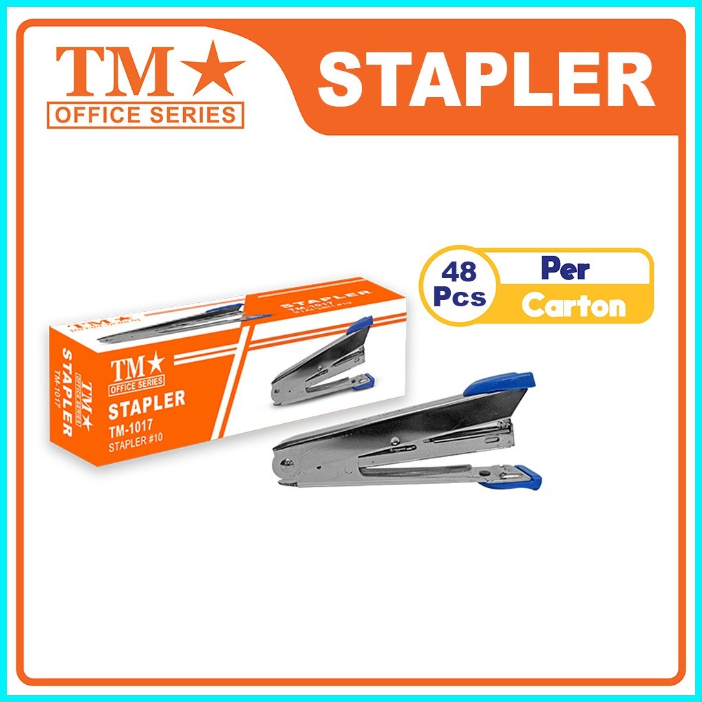TM 48 pcs Stapler Plain #10 (TM-1017) | Shopee Philippines