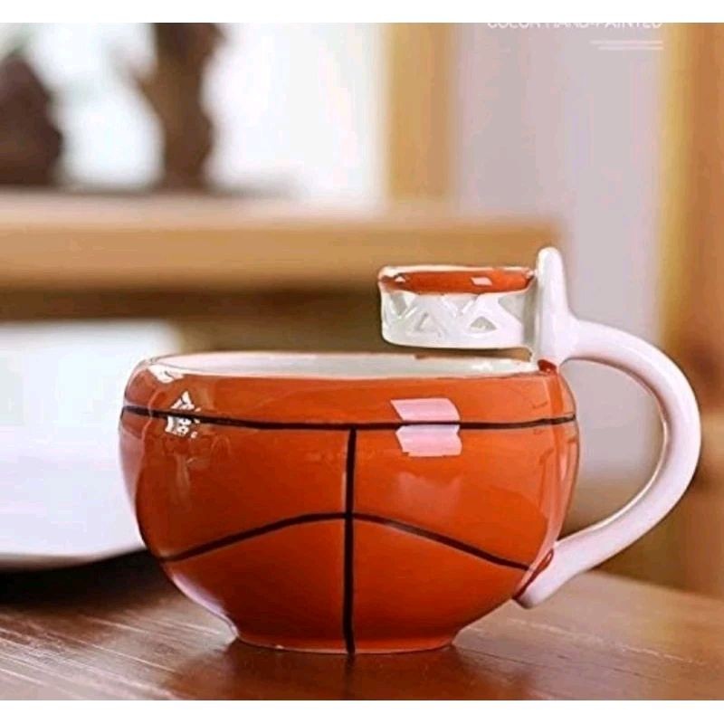 Novelty Basketball Ceramic Mug for Collection and Gift item | Shopee ...