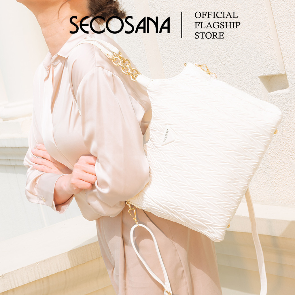 SECOSANA Sylvia Quilted Shoulder Bag | Shopee Philippines