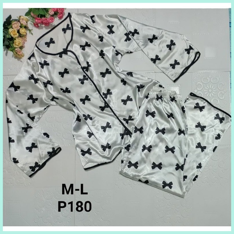 silk nightwear terno(LINK FOR LIVE SELLING) | Shopee Philippines