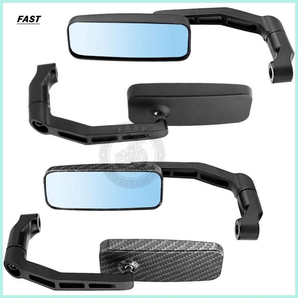 FAST Motorcycle Rear View Side Mirror Aluminum Rear Mirror Universal ...