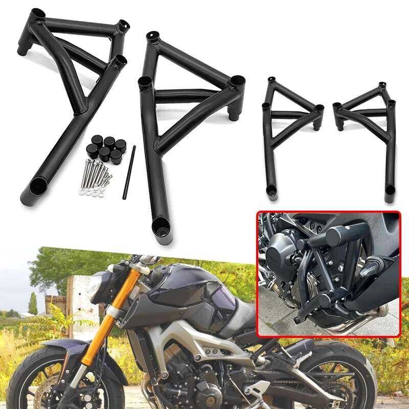 M For YAMAHA Mt-09 Fz-09 MT FZ 09 2014-2016 Engine Guard Crash Bar ...