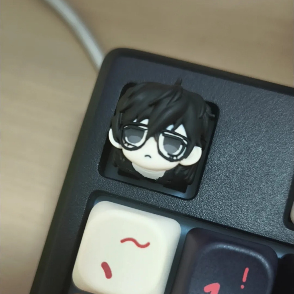 Amamiya Ren Keycaps ESC 3D DIY Personalized Anime Persona 5 Gaming P5 ...