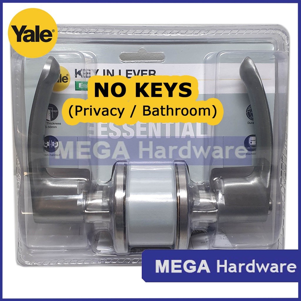 Yale Lever Type KEYLESS Lockset Entrance Door Knob VL4462 | Shopee ...