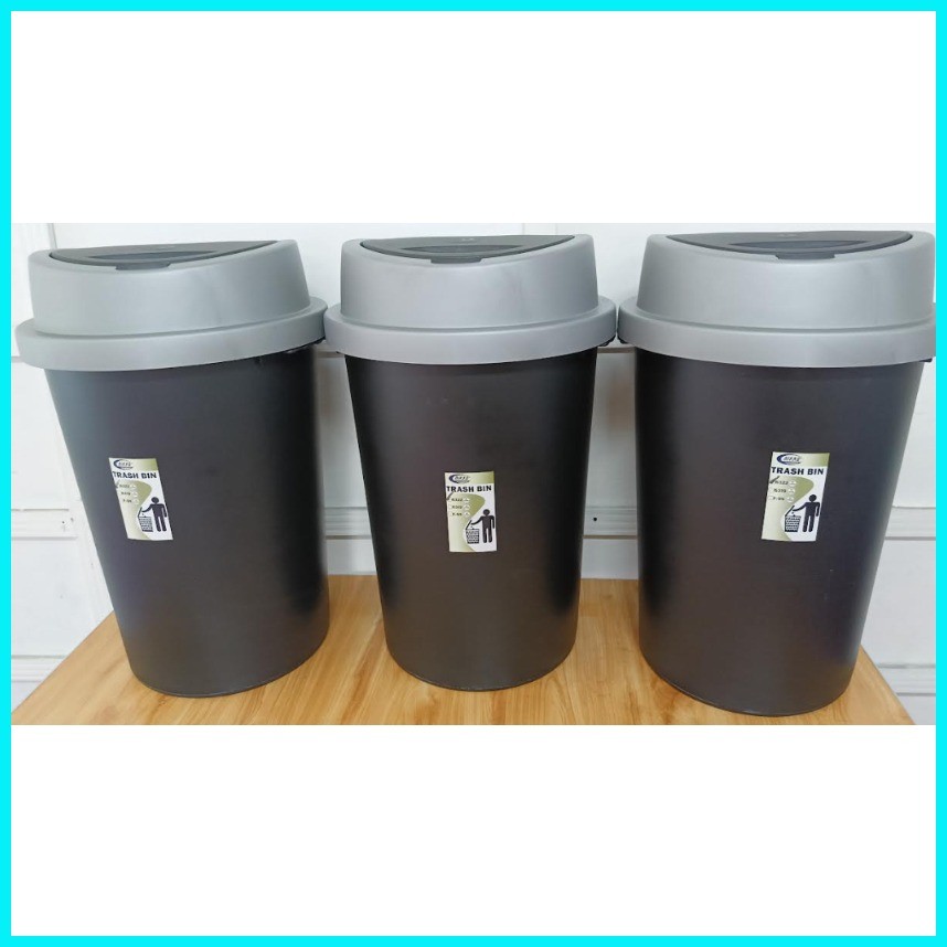TOUCH TOP TRASH BIN 50LITERS | Shopee Philippines