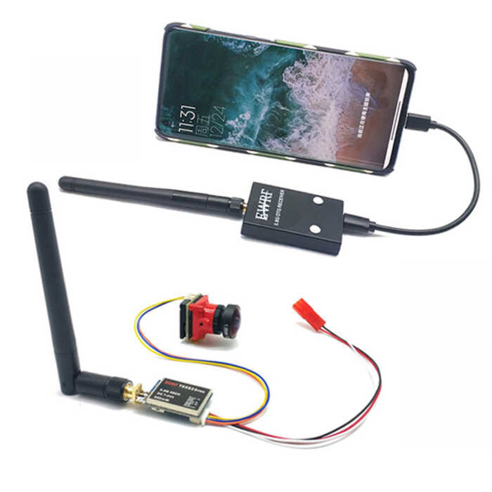 New EWRF OTG UVC Receiver And 5.8G FPV Set Video 200/600Mw Transmitter ...