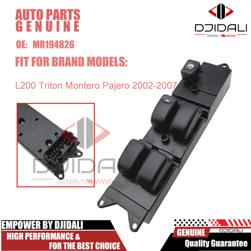 Left Driver Side Power Master Window Switch for MITSUBISHI L200 Triton ...