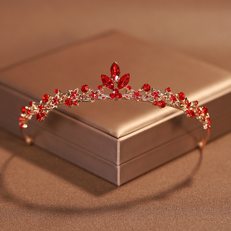 Crystal Princess Tiara Crown Girls Headwear for Party Pageant Debut ...