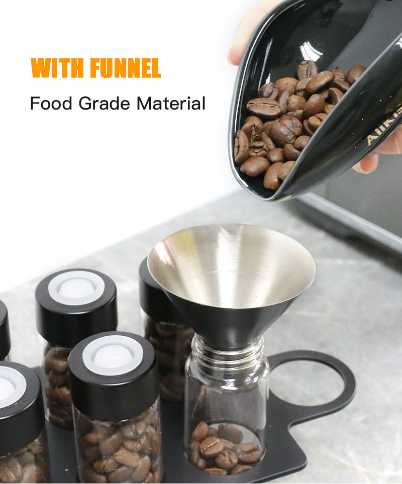 Single Dose Coffee Bean Storage Tubes With Exhaust Valve 17g-22g ...