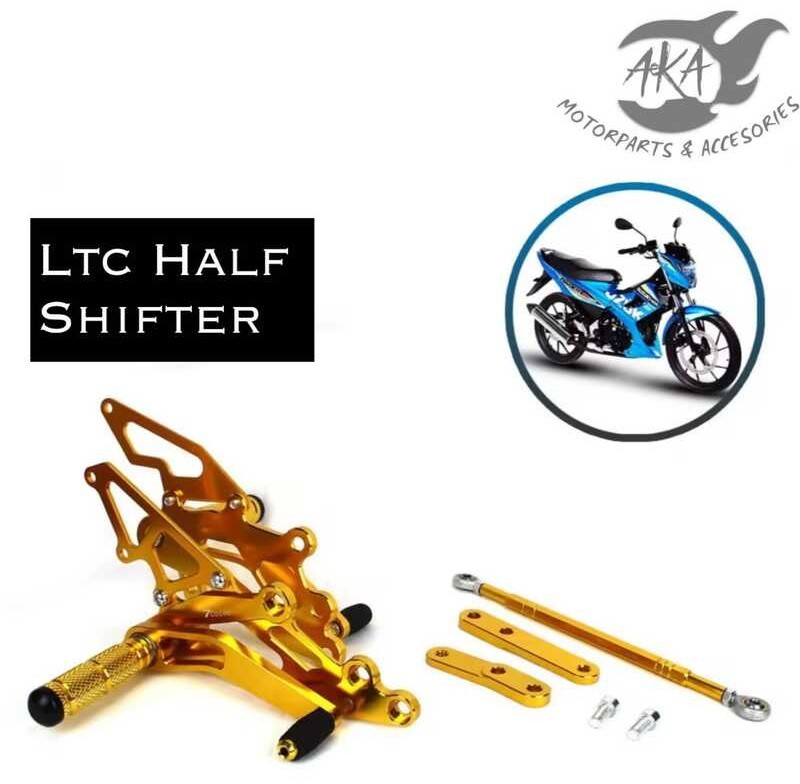 LTC COD 2596-2 RAIDER 150/Raider FI SINGLE HALF SHIFTER SET FULL CNC ...