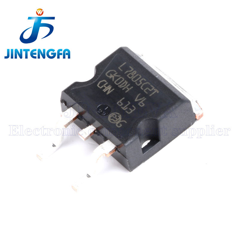 10PCS L7805CD2T-TR L7805CD2T L7805C2T 7805 SMD TO263 L7805 7808 7809 ...