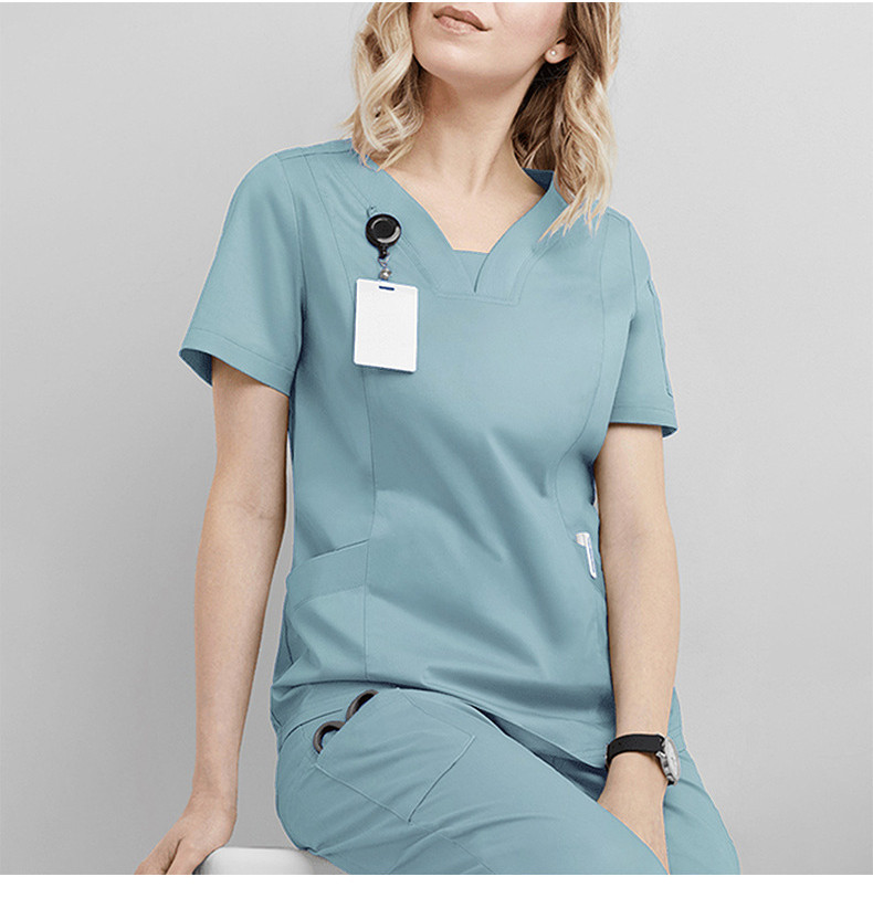 Medical Scrub Suit Oral Hospital Operating Room Hand Washing Clothes ...