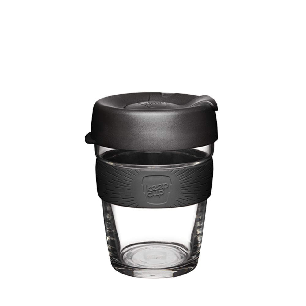 KeepCup Black Brew Glass Reusable Coffee Cup Tumbler | Shopee Philippines