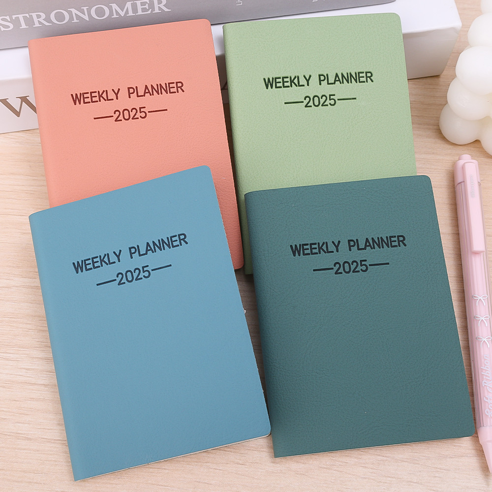 2025 Mini Portable Diary Weekly Planner - To Do List English Notepad ...