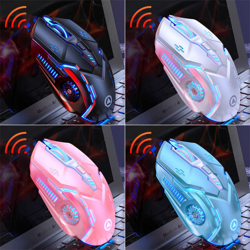 Wireless 3200Dpi Mouse Para Sa PC Gaming Mouse Ergonomic Mice Na May ...