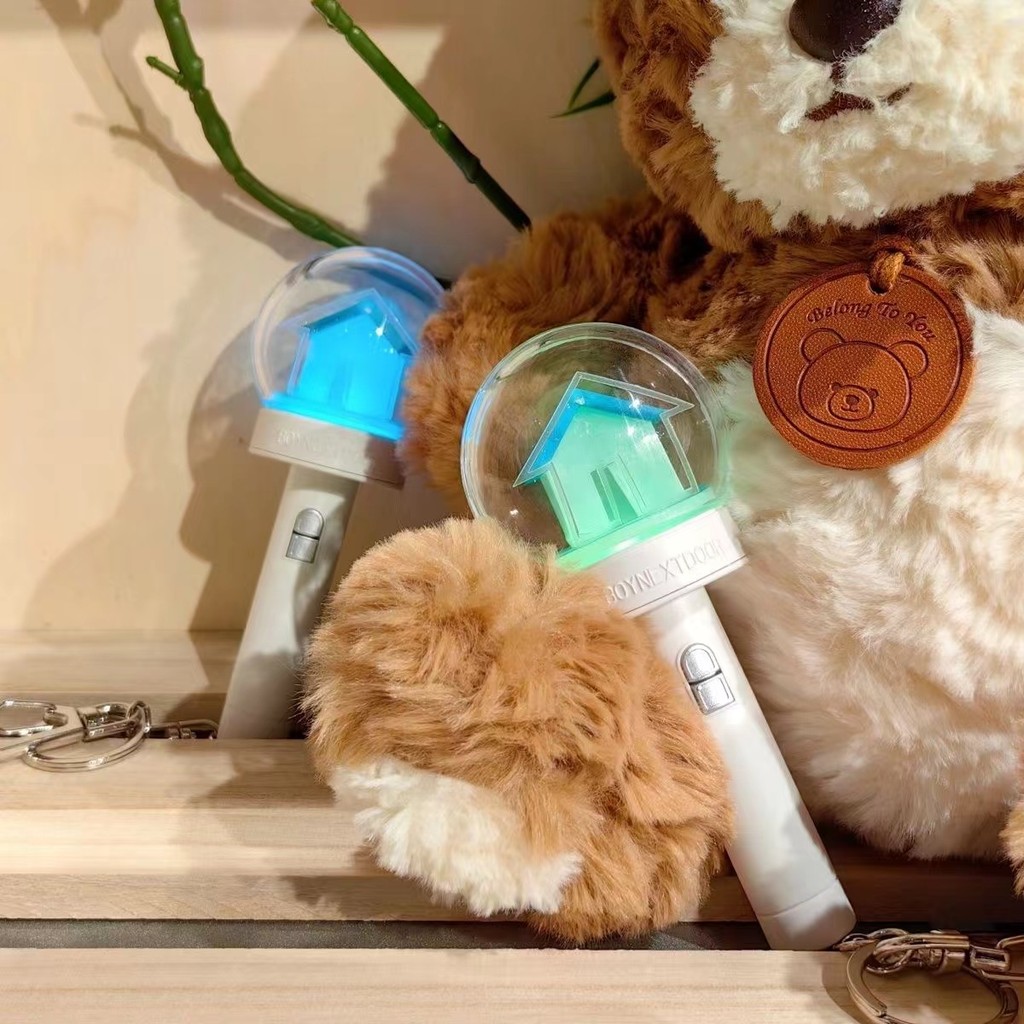 BOYNEXTDOOR Mini Lightstick Keychains Glow Stick Key Ring Keychains ...