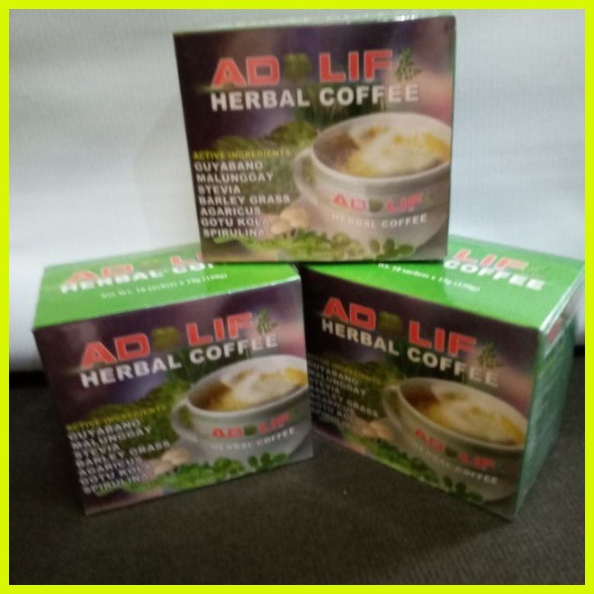 ADDlife Herbal Coffee 10 sachets/box | Shopee Philippines