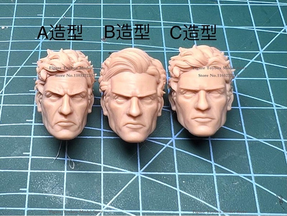 1/12 Scale Moon Knight White Head Sculpt Anime Mark Steven Lifelike ...