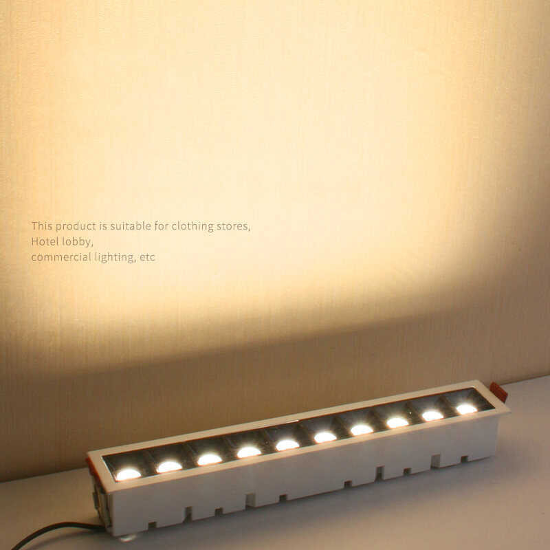 LED and Spotlight Recessed Rectangle Grill Ceig Lamp 5W 10W 20W 30W ...