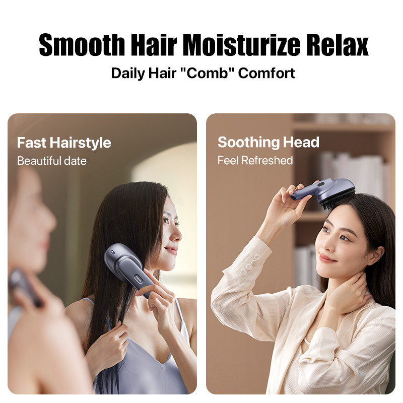 Philips Head Massage Comb Head Massager Scalp Smart Massage Comb Hair ...