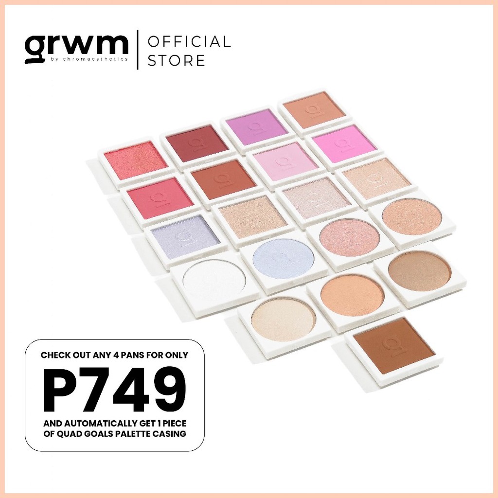 GRWM Cosmetics Quad Goals - Bronzer | Shopee Philippines
