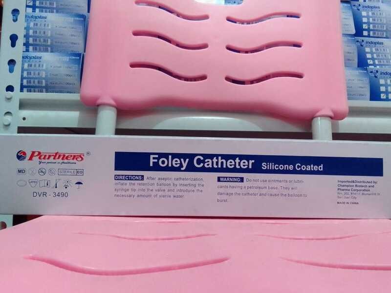 FOLEY CATHETER SILICONE COATED 2-Way Fr12 FDA | Shopee Philippines