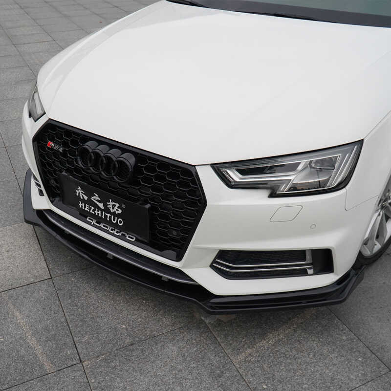 Suitable for 17-20 Audi A4 A5 Modified Front Spoiler Sport Body Kit ...