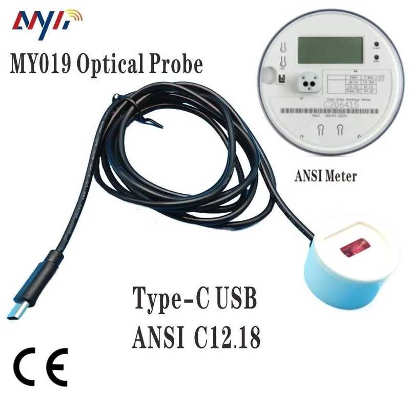 Xj Type-C USB TO IR INFRARED ANSI Type-2 C12.18 OPTICAL PROBE Win7/8/10 ...