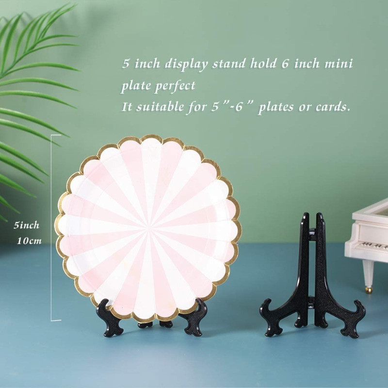 5/7/9/12 Inch Display Easel Stand Plate Bowl Picture Photo Frame ...