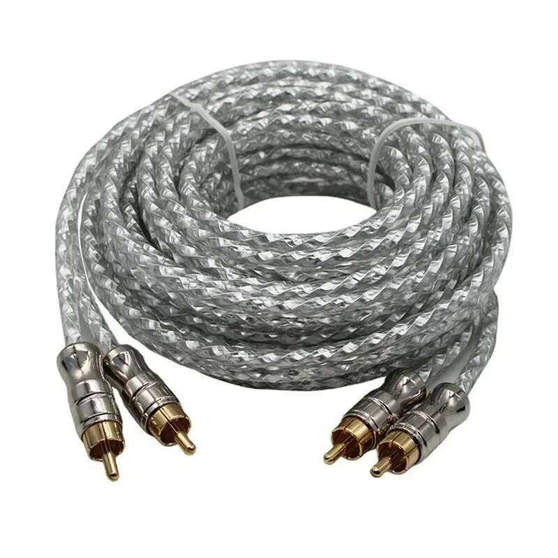 A Pure Copper Car Audio Stereo Speaker RCA Subwoofer Amplifier Install ...