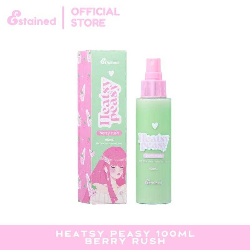 Estained Heatsy Peasy Berry Rush: Heat Protectant Spray (100Ml) With ...