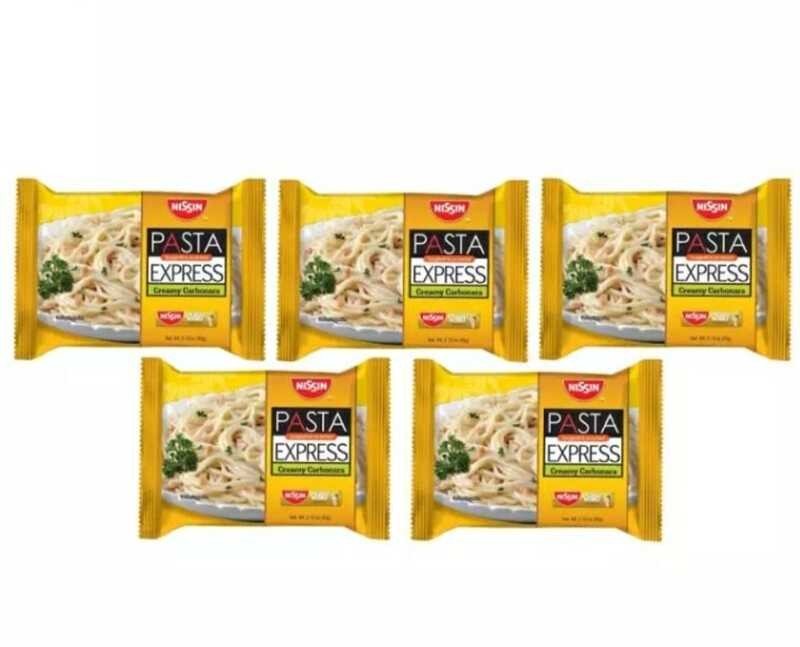 Nissin Pasta Express Creamy Carbonara ( 5S X 60G ) | Shopee Philippines