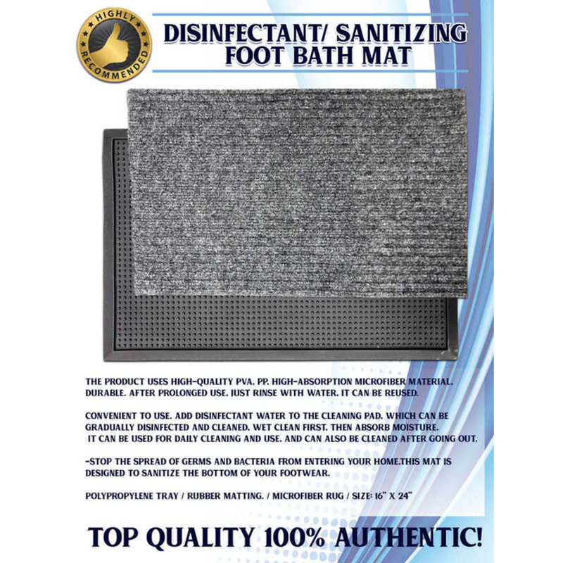 Disinfectant/ SANITIZING FOOT BATH MAT (Dotted) | Shopee Philippines