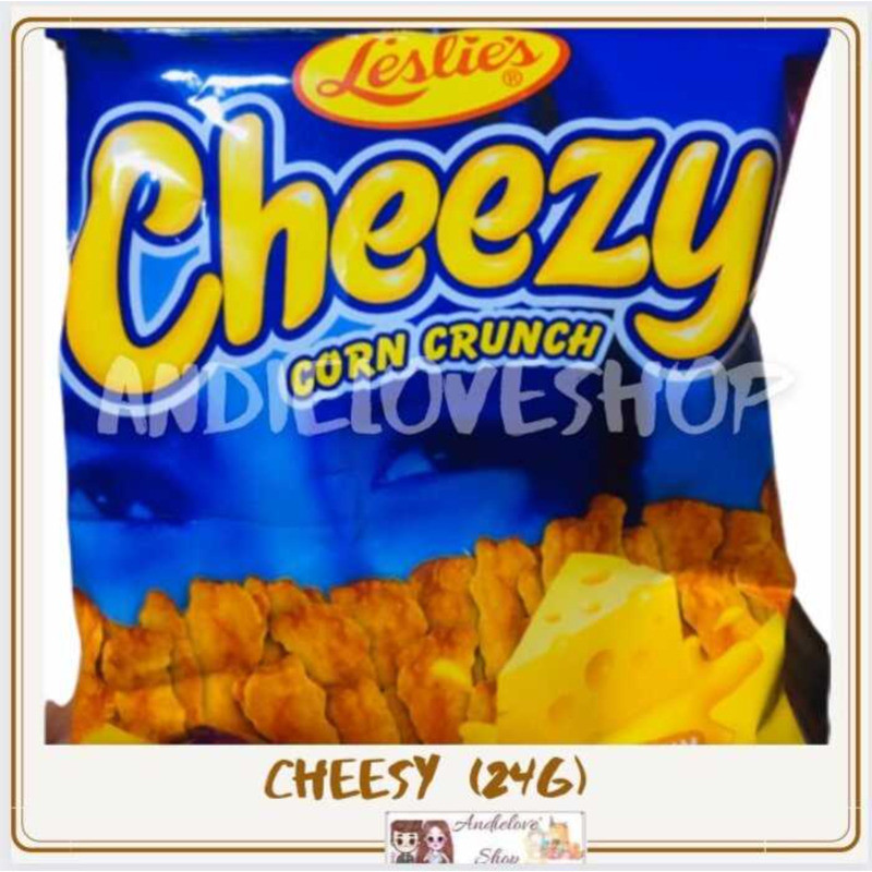 Leslie' Cheezy Corn Snacks (24G) CWY fe5 | Shopee Philippines